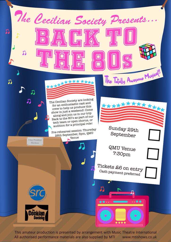BACK TO THE 80’S – The Cecilian Society